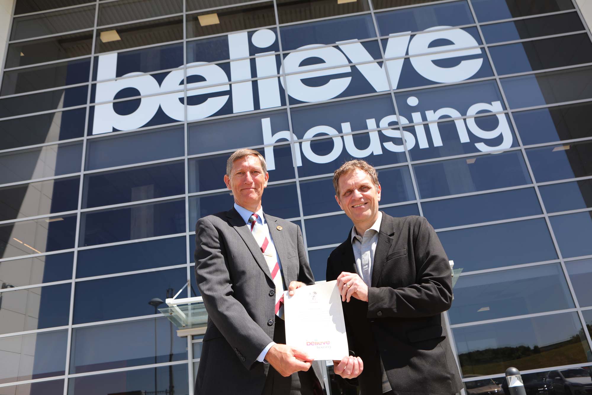 believe housing’s new chief executive renews pledge to armed forces ...